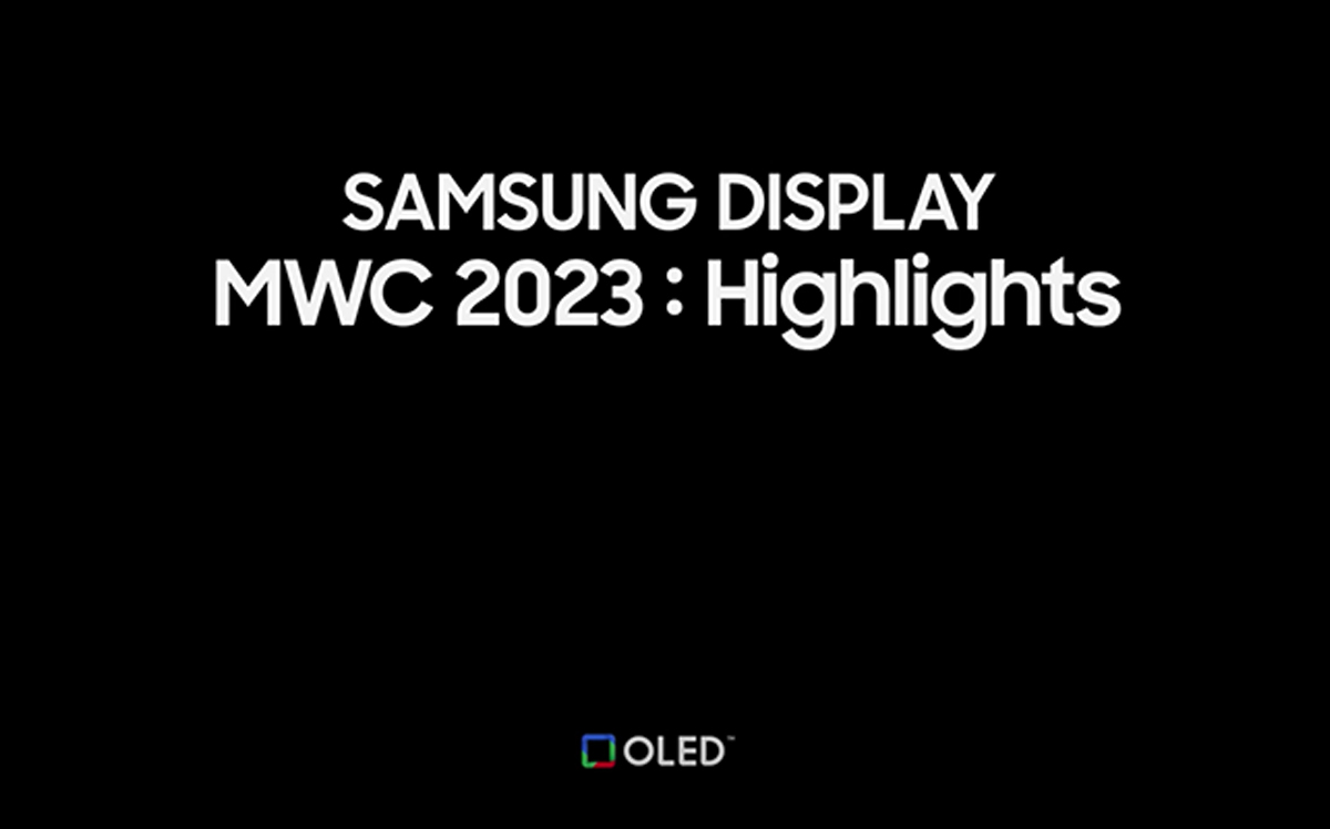 [MWC 2023] Hyper-Connected through OLED! Exhibition Tour of Samsung Display!