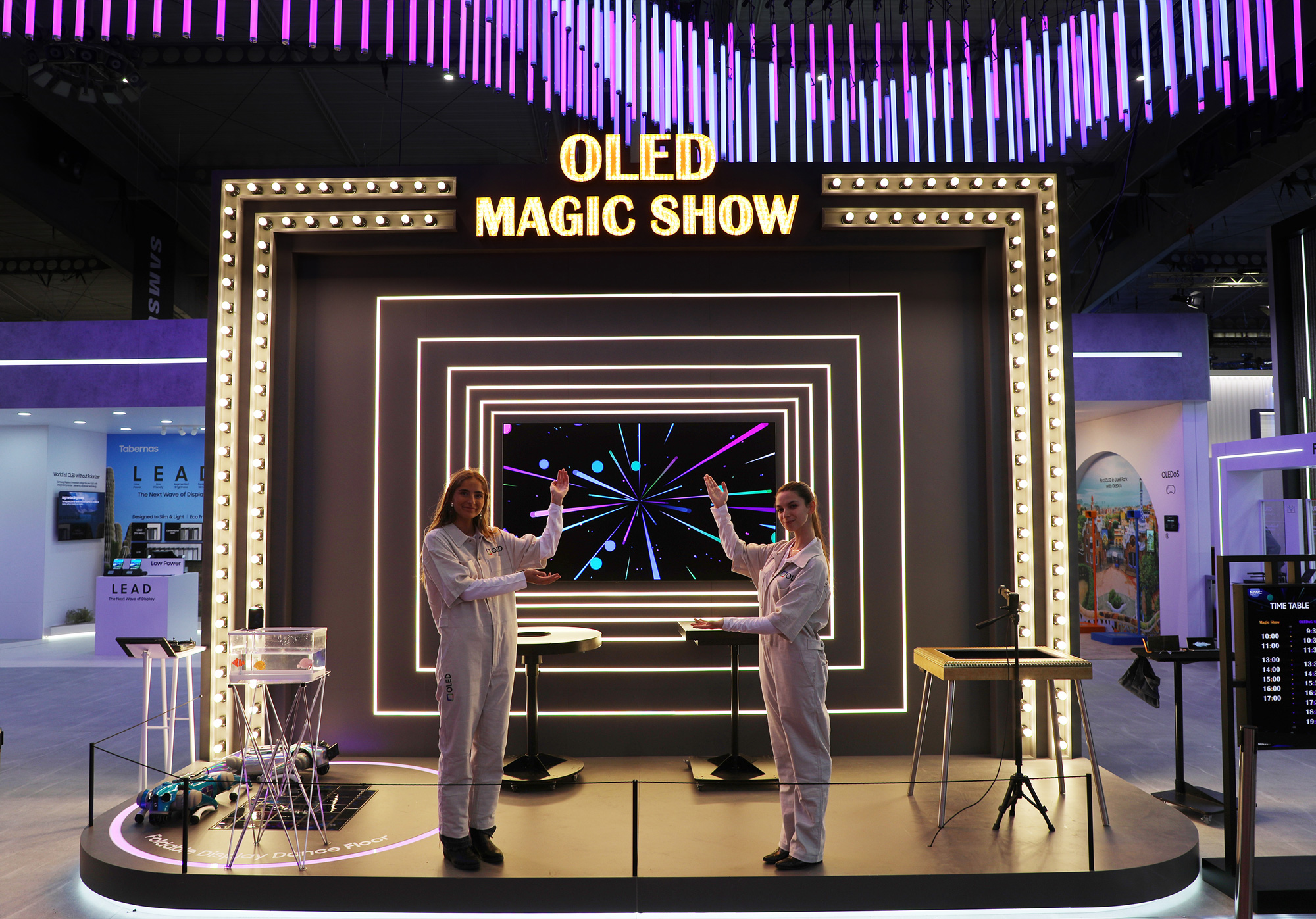 삼성디스플레이, 스페인 MWC에서 'OLED Magic' 선보인다