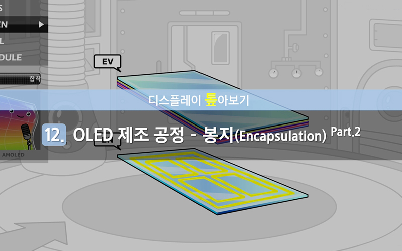 [디스플레이 톺아보기] ⑫ OLED 봉지(Encap.) Part.2