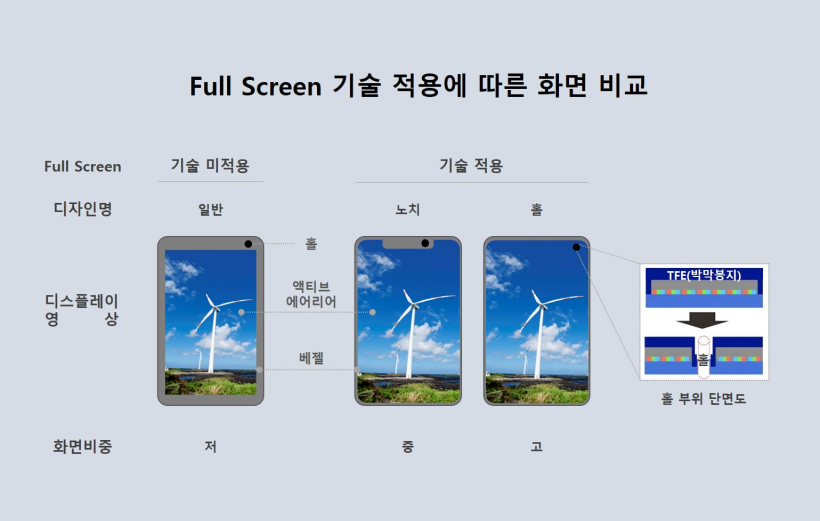 [디스플레이 용어알기] 66편: 홀 디스플레이(Hole Display™ )