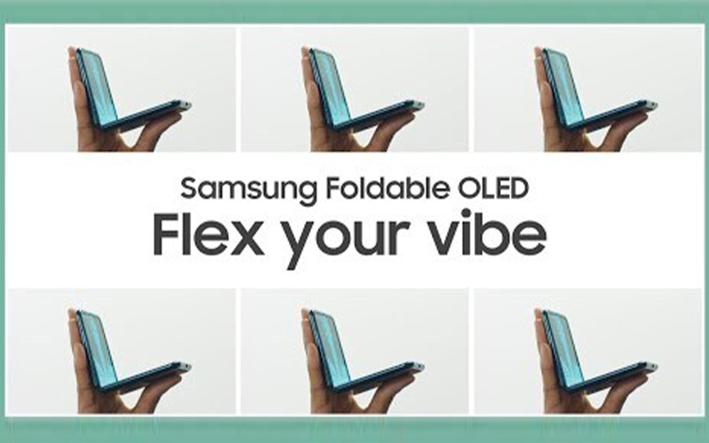 'Flex Your Vibe' (Samsung Display Foldable OLED)